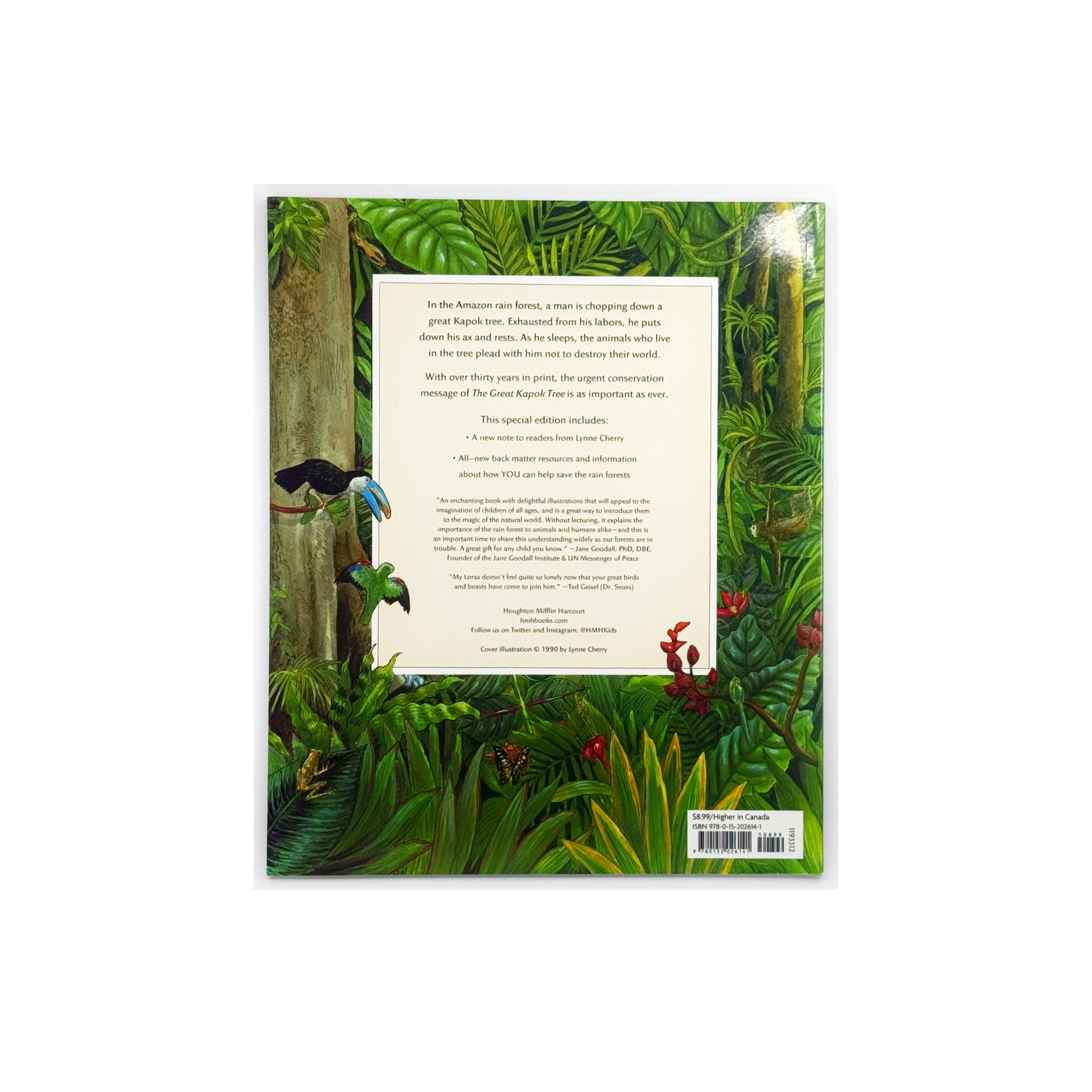 The Great Kapok Tree: A Tale of the Amazon Rain Forest by Lynne Cherry ...
