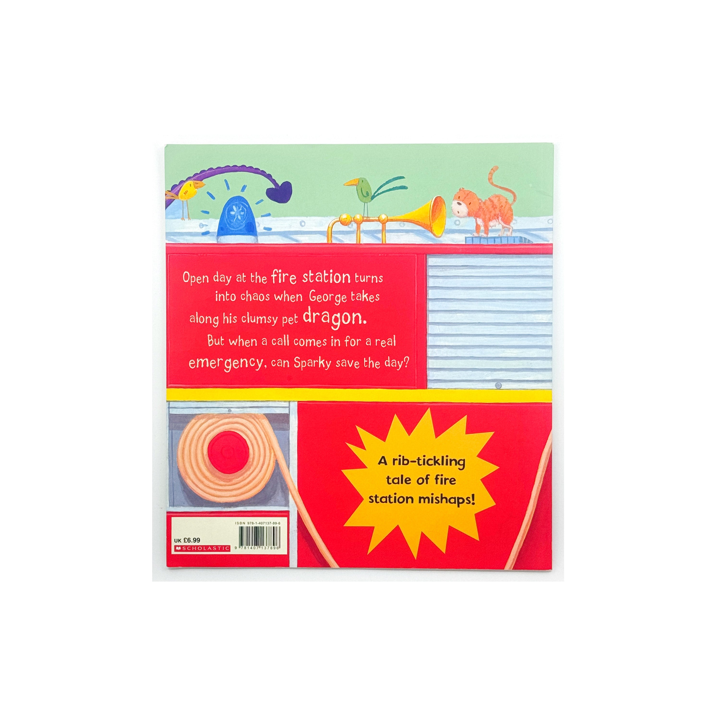 George's Dragon at the Fire Station by Claire Freedman – Little Modern ...